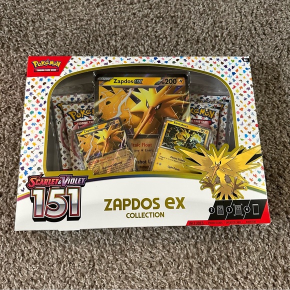 Pokemon | Toys | Pokmon Zapdos Ex Collection Box | Poshmark